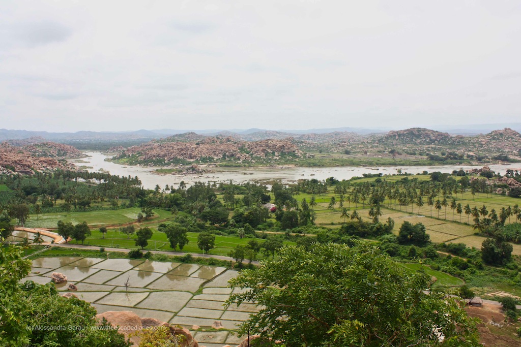 The (land)-scape: risaie ad Hampi, Karnataka, India. – The Escape Diaries